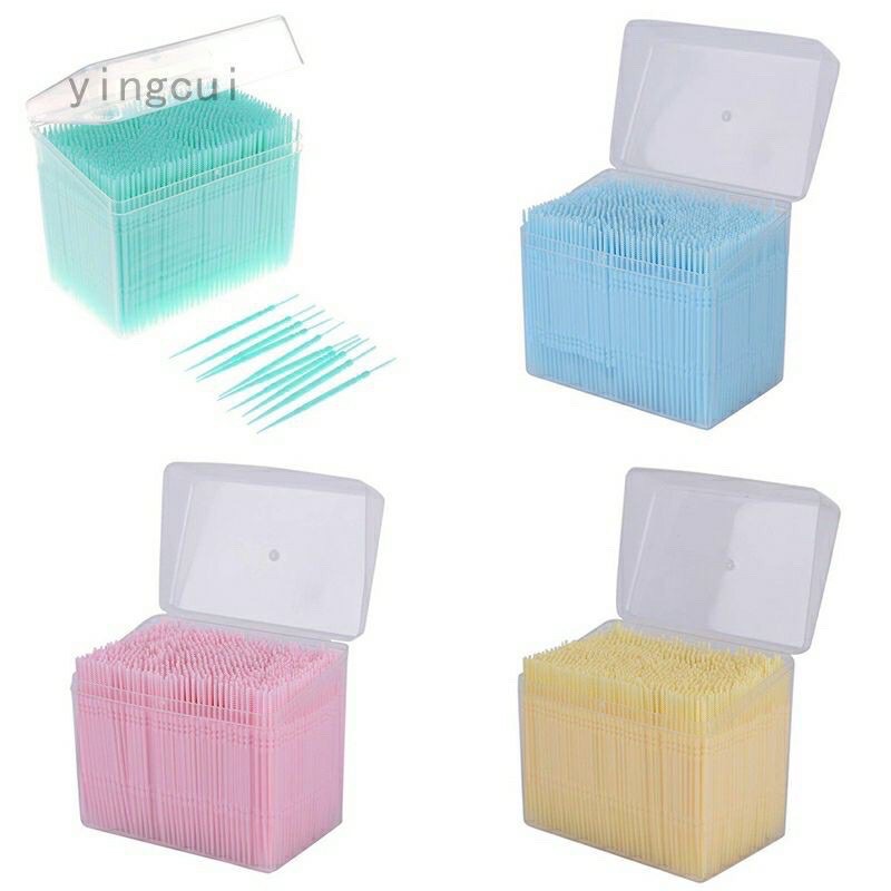 Double Sided Interdental Brush Floss Picks sticks (10-20pcs) | Shopee ...