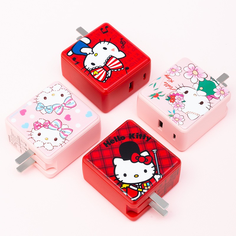 30W Hello Kitty Apple PD fast charge mobile phone charger for iPhone11 ...