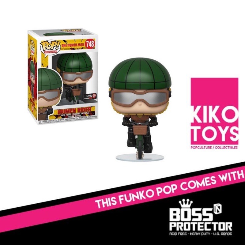 Funko Pop! Rides: One Punch Man Mumen Rider (with Bike) Exclusive Vinyl ...