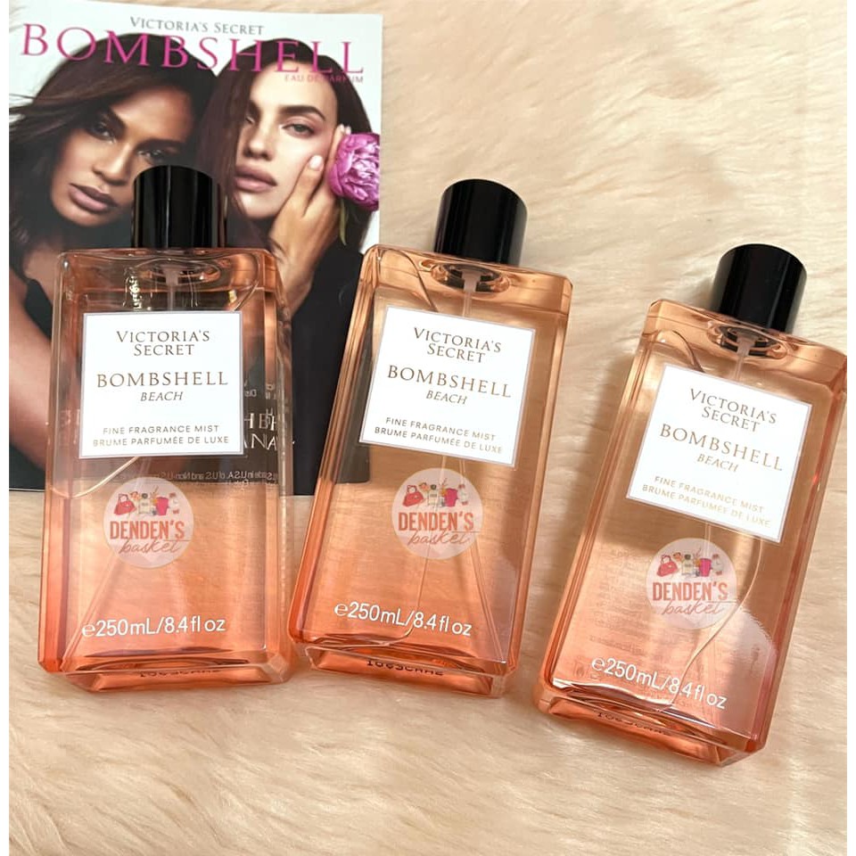 Victoria's Secret BOMBSHELL BEACH Fine Fragrance Mist 250 ML | Shopee ...