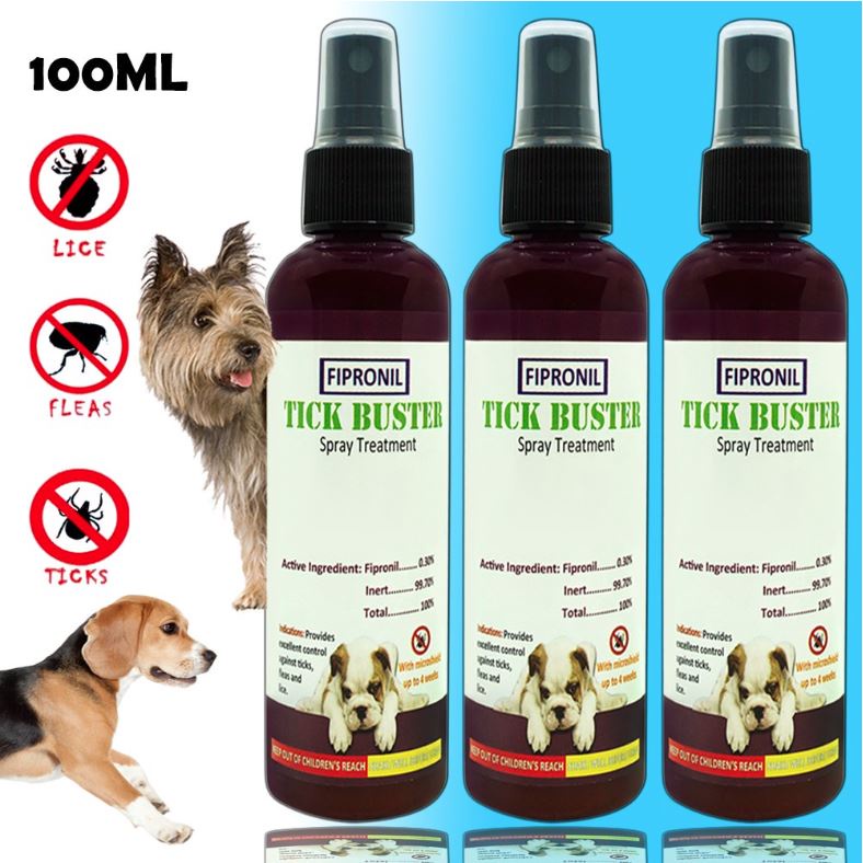 Fipronil Tick Buster Spray Treatment 100ml | Shopee Philippines