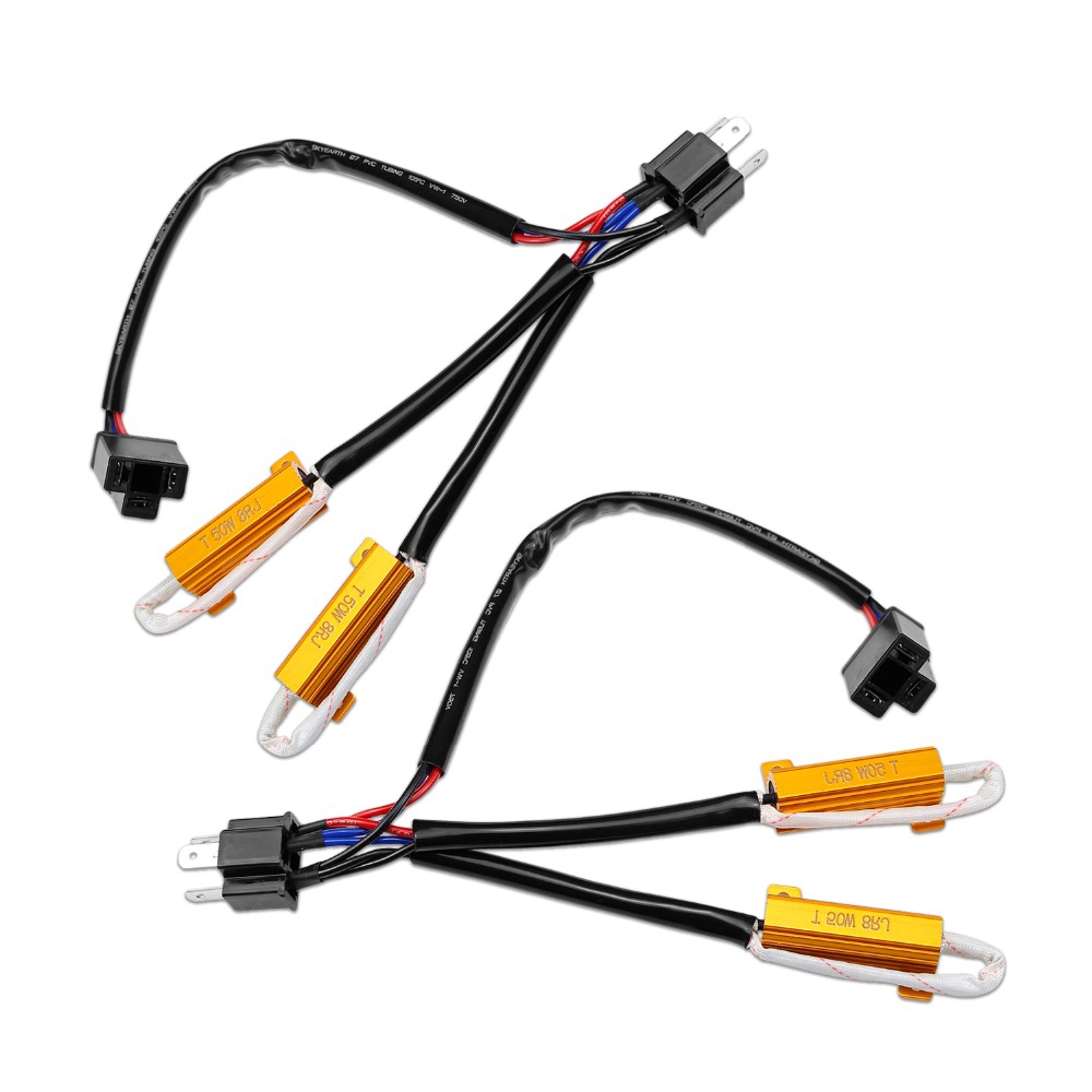 LEADTOPS 1 pair 50w 8ohm H4 H7 H8 H9 H11 9005 9006 LED Headlights ...