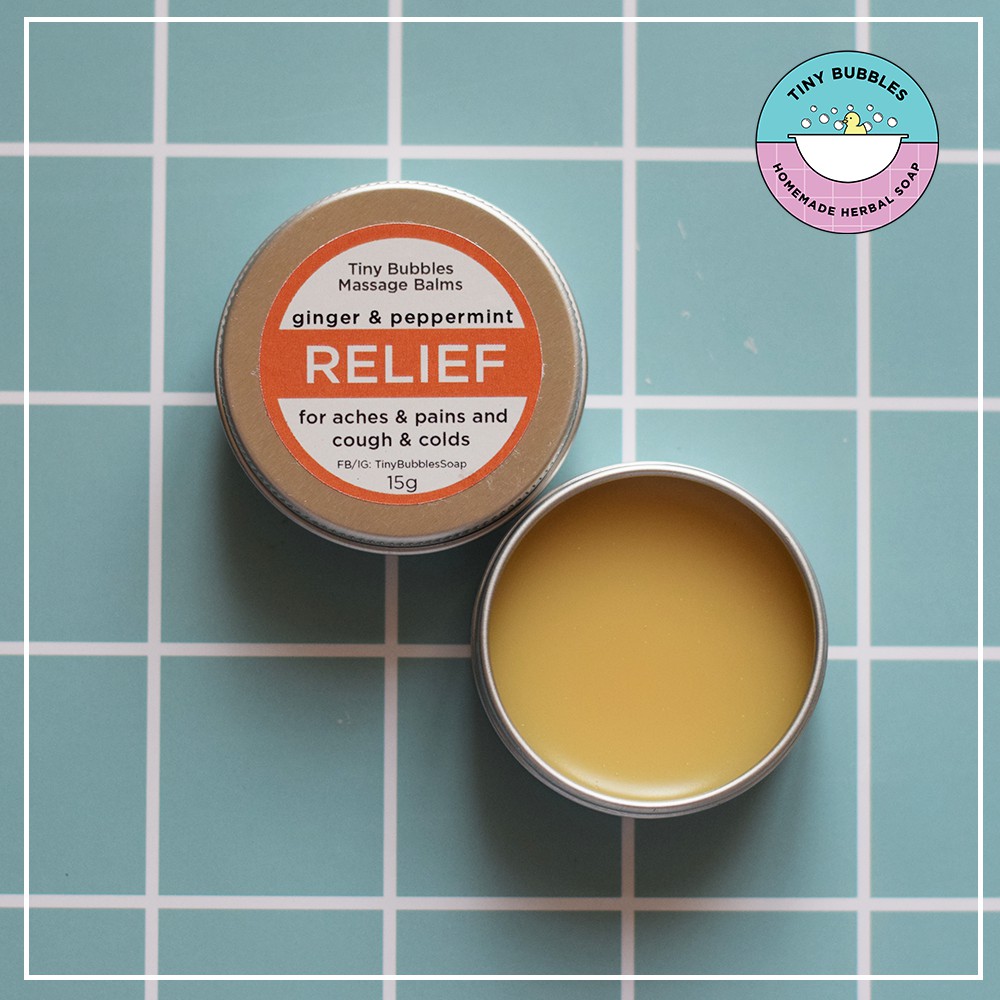 Relief Massage Balm Ginger And Peppermint Shopee Philippines