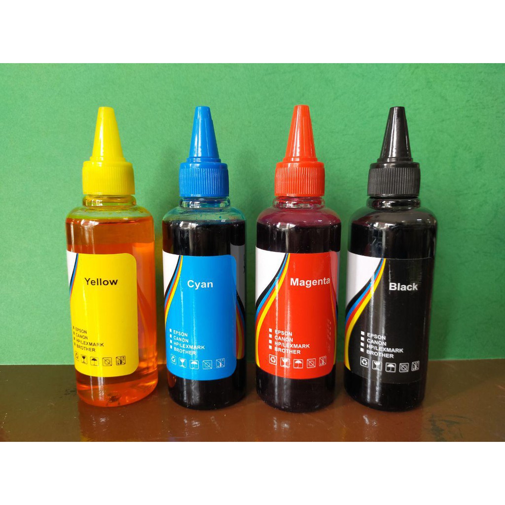 EPSON L120 DYE INKS CMYK (4 Colors) | Shopee Philippines
