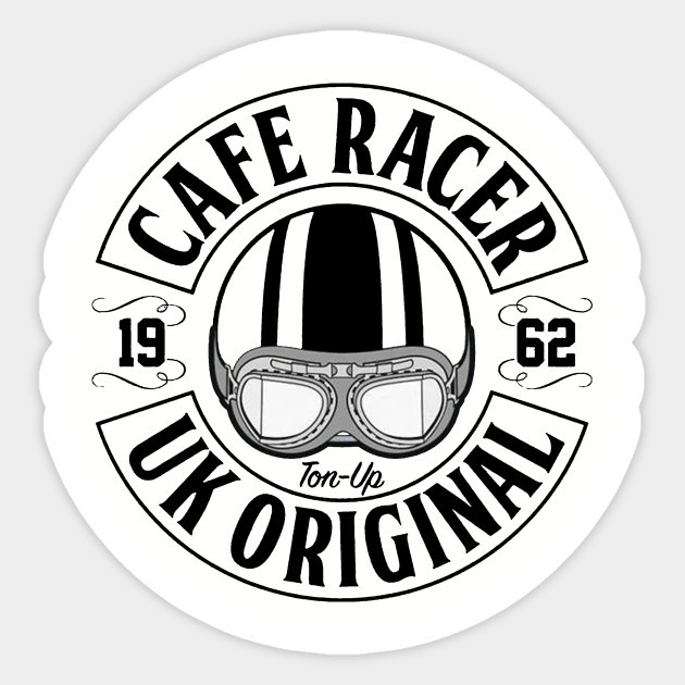 Cafe Racer Sticker Logo | Reviewmotors.co