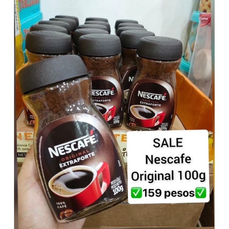 Nescafe Original Matinal Suave 200g/100g Glass Container/pouch | Shopee ...