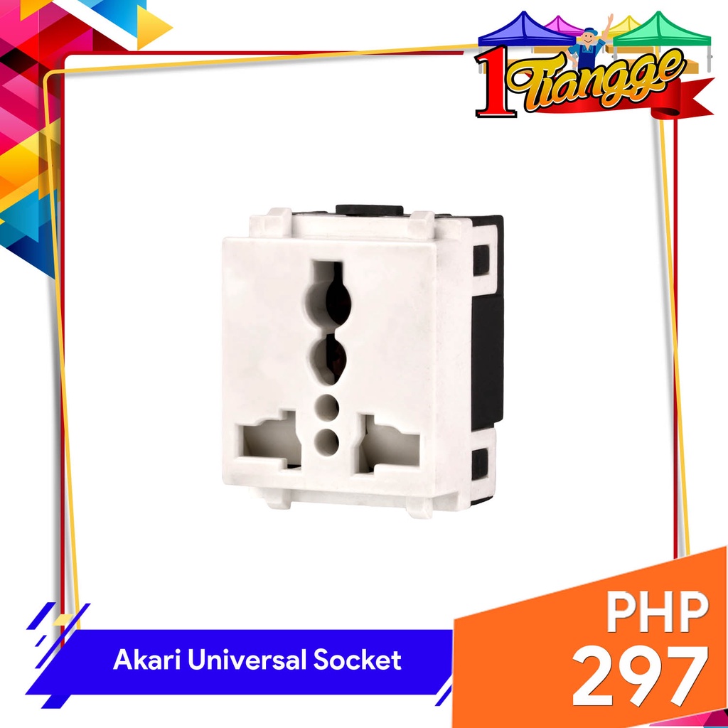 1Tiangge Akari Universal Socket 1pc | Shopee Philippines