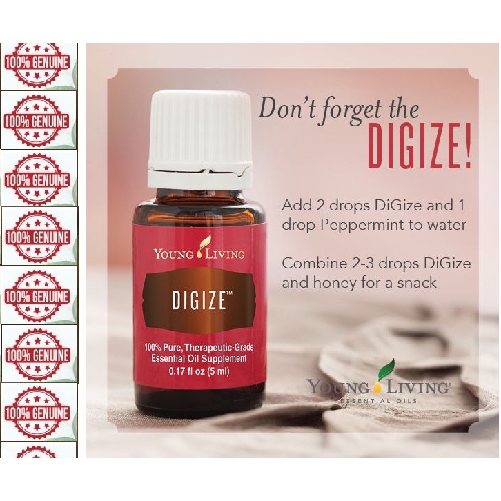 Young Living Digize 100% Authentic and Pure Essential Oil Sealed 5ml ...