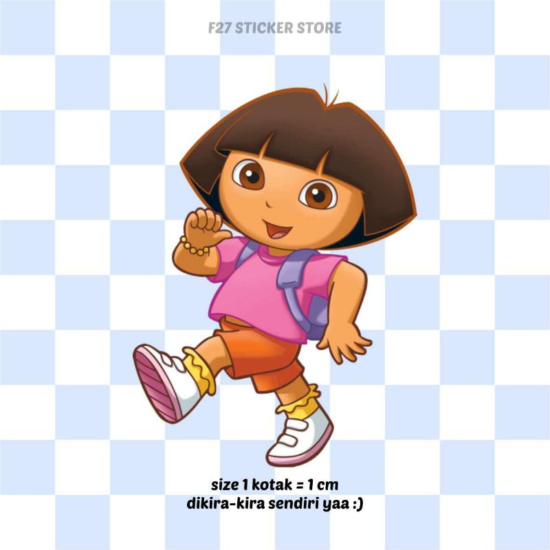 Dora The Explorer Sticker Fabric Sticker T-Shirt Sticker Screen ...
