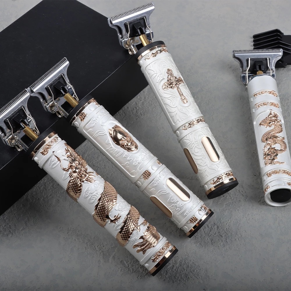 Rechargable Razor Hair Cut Clipper Vintage T9 Professional Clippers For ...