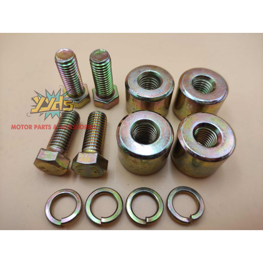 TMX REAR HUB BUSHING STEEL WITH BOLT MOTORCYCLE | Shopee Philippines