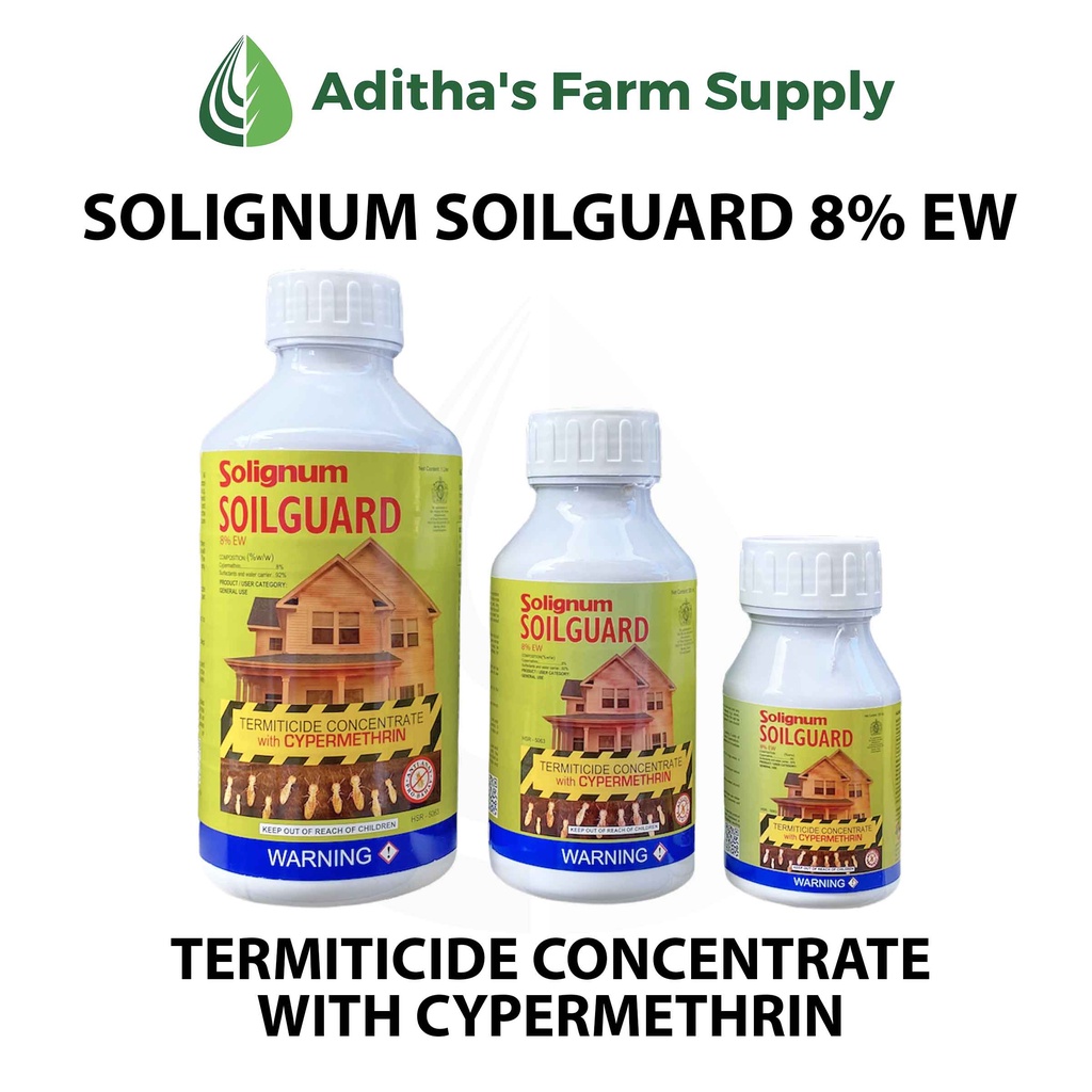 Termiticide: Solignum Soilguard 8% EW (Pamatay Anay) 250ml/500ml/1liter ...