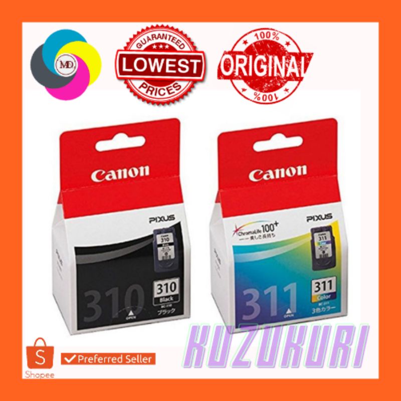 Original Canon PG-310 & CL-311 Ink Cartridge | Shopee Philippines