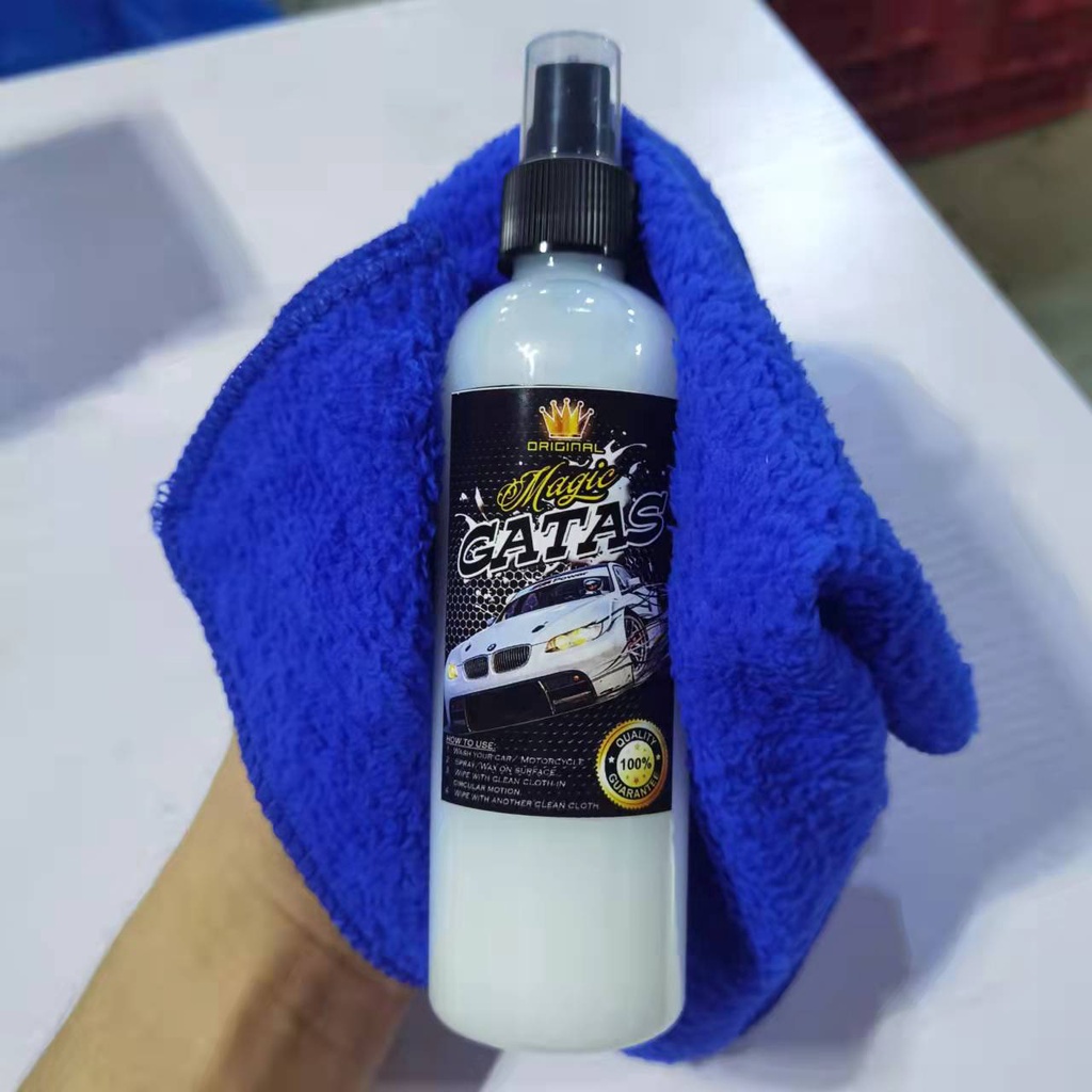 magic-gatas-250ml-with-free-towel-all-purpose-liquid-wax-for-car-and
