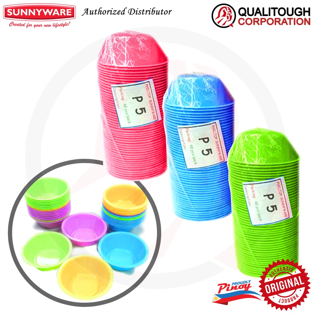 48 pcs Sunnyware P5 5.5cm Puto Cups Molder Mold Medium for Pichi-Pichi ...