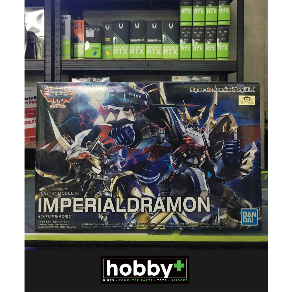 BANDAI DIGIMON FIGURE RISE STANDARD AMPLIFIED IMPERIALDRAMON (PLASTIC MODEL KIT) | Shopee ...