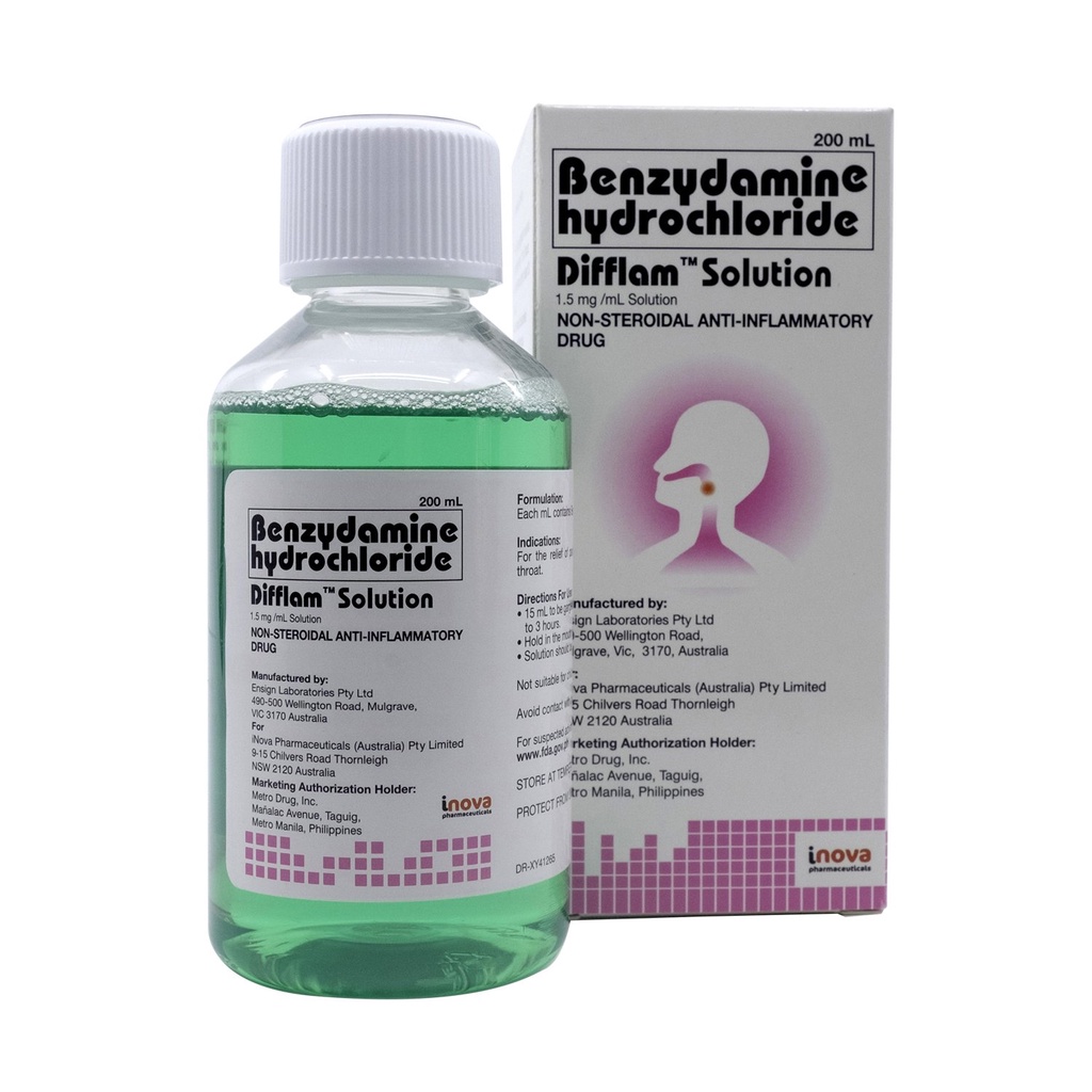 Difflam 1.5 mg / ml 200 ml Solution | Shopee Philippines
