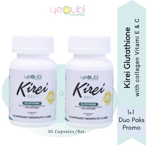 Kirei GLUTATHIONE Original Kirei Glutathione Premium Collagen 1+1 TWIN PAKS PROMO BUNDLE DEALS ...