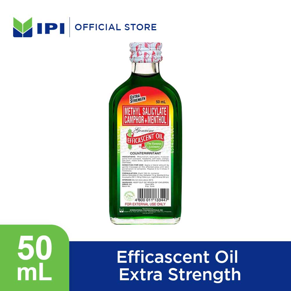 Efficascent Oil Extra Strength 50mL | Shopee Philippines