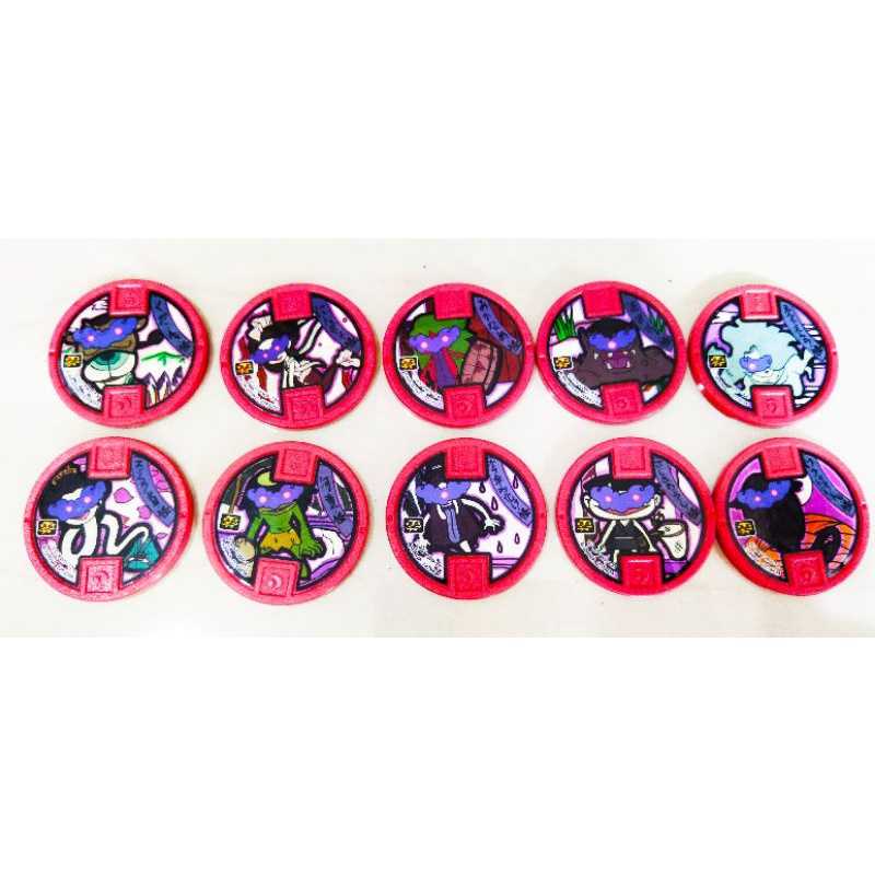 Kalibruhan: #30 YO-KAI WATCH : YOKAI COMPLETE WICKED TRIBE MEDALS ...