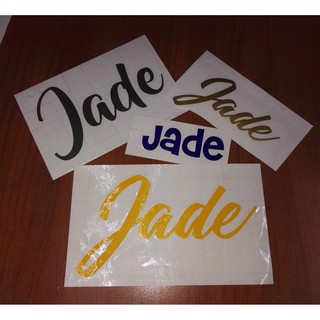 Personalized Cut out Vinyl Sticker | Shopee Philippines