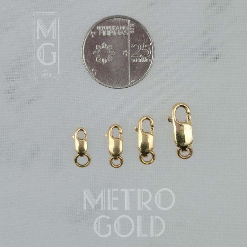 Saudi 18K Gold Lobster Locks | Shopee Philippines