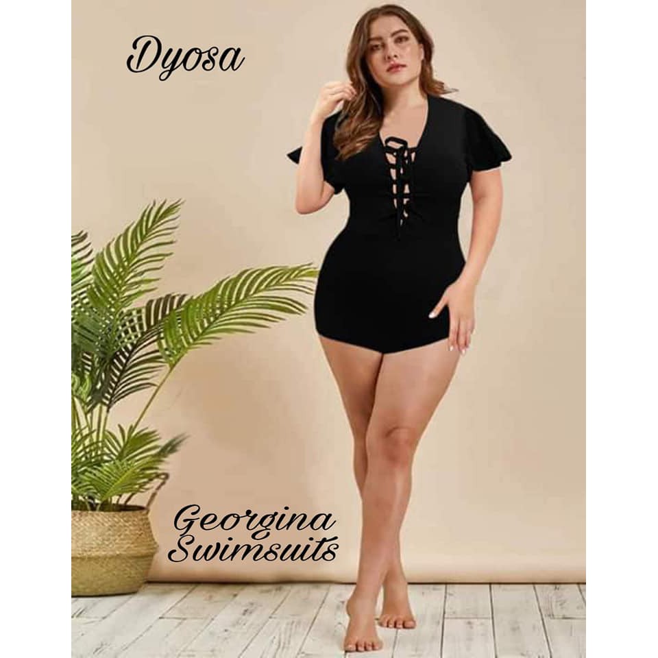 MSDC [PS GEORGINA] SWIMSUIT PLUS SIZE | Shopee Philippines