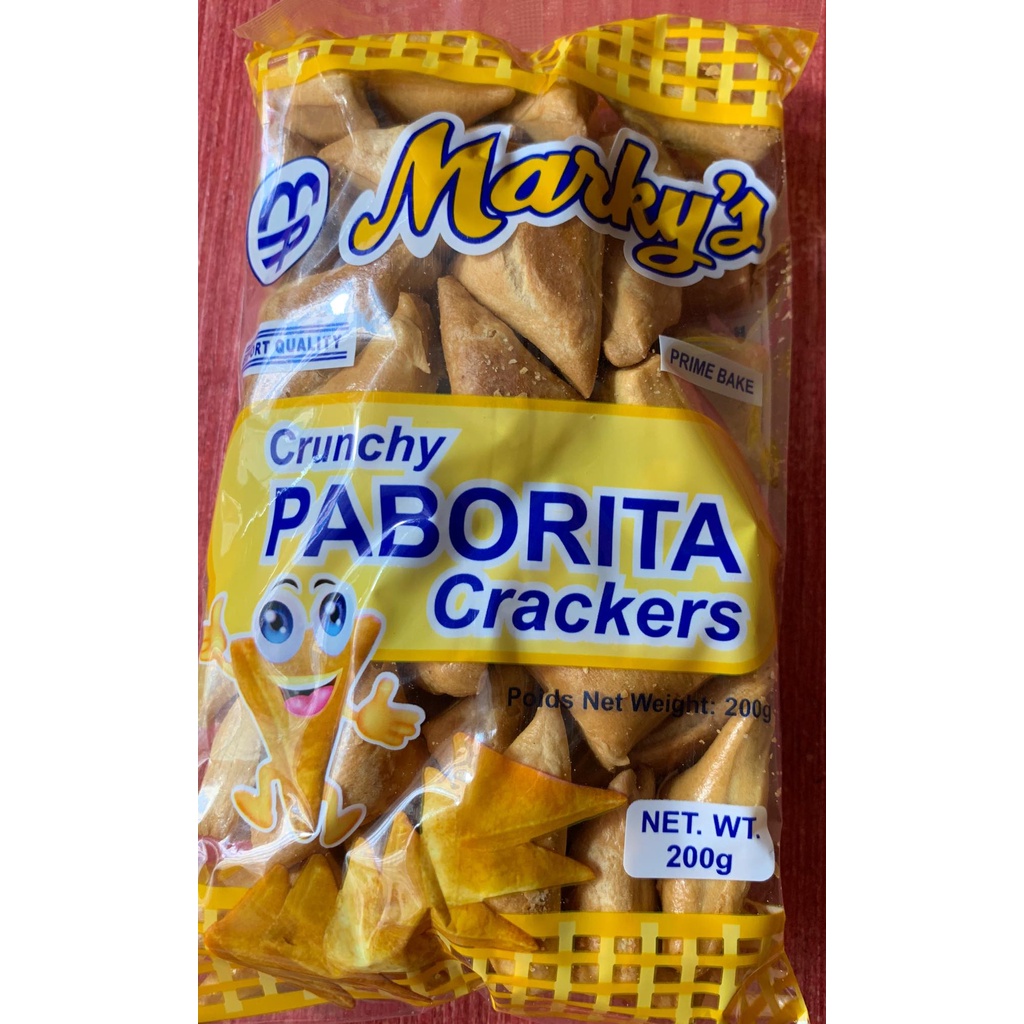 Marky's Crunchy Paborita Crackers 200 grams | Shopee Philippines