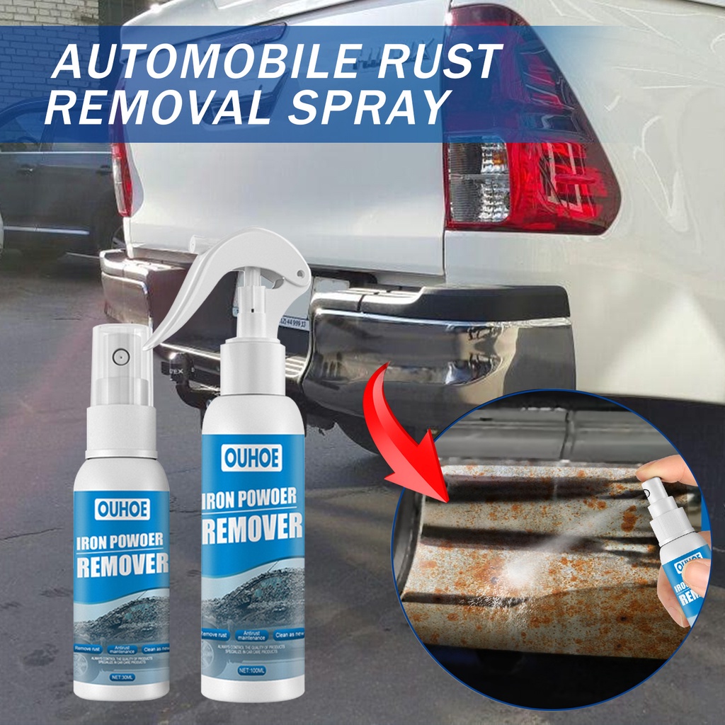 Auto Iron Powder Rust Removal Spray Anti-rust Remover Automotive ...