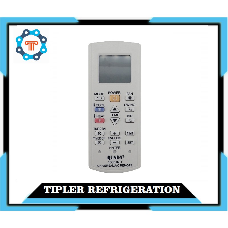 Universal Aircon Remote 1000 in 1 (Non-inverter) | Shopee Philippines