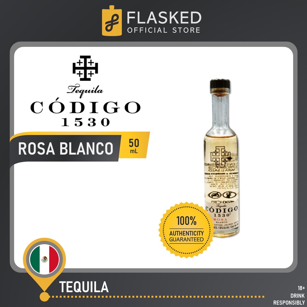 Codigo 1530 Rosa Blanco Tequila 50mL | Shopee Philippines