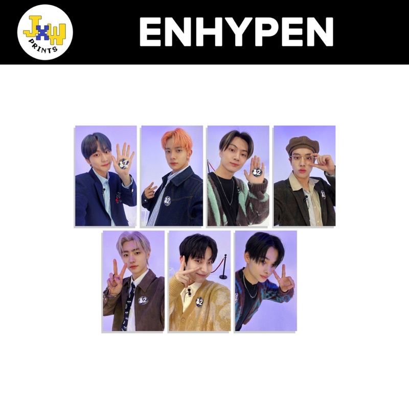 ENHYPEN Hello 82 Selca Photocard Set | Shopee Philippines