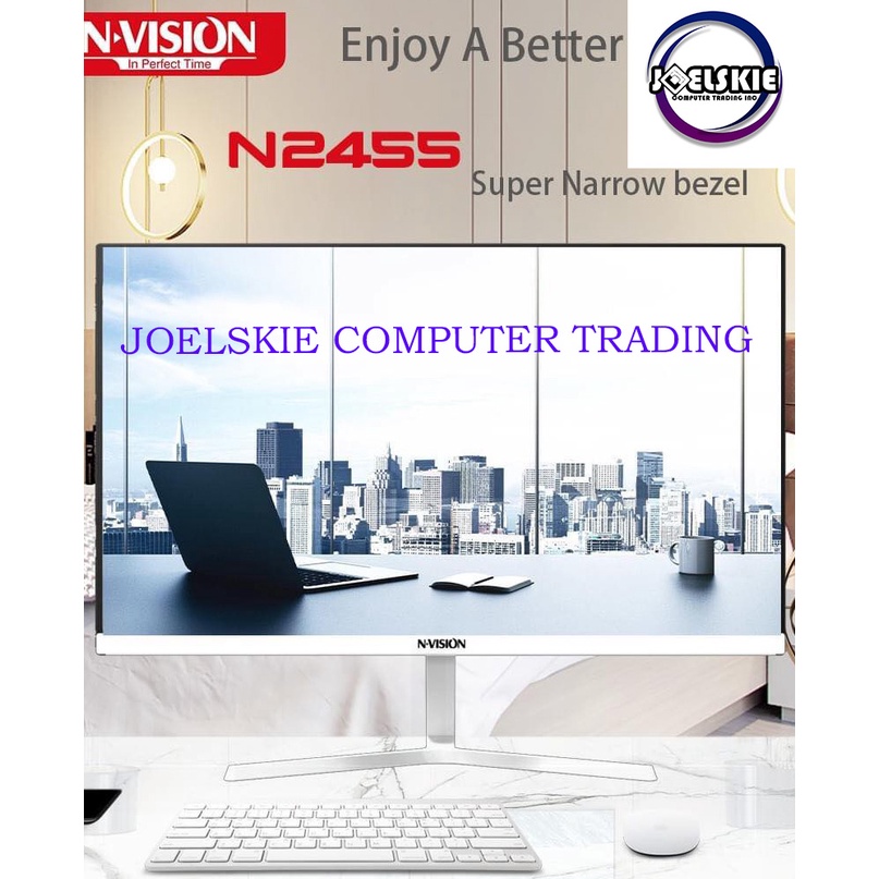 Nvision N2455 24inch Monitor Ips 75hz Full Hd Super Narrow Bezel I