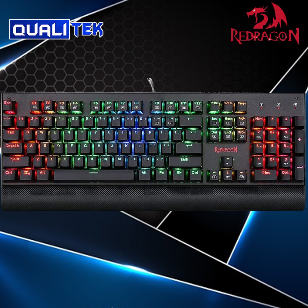 REDRAGON K557 RGB KALA BLUE SWITCH MECHANICAL KEYBOARD | Shopee Philippines