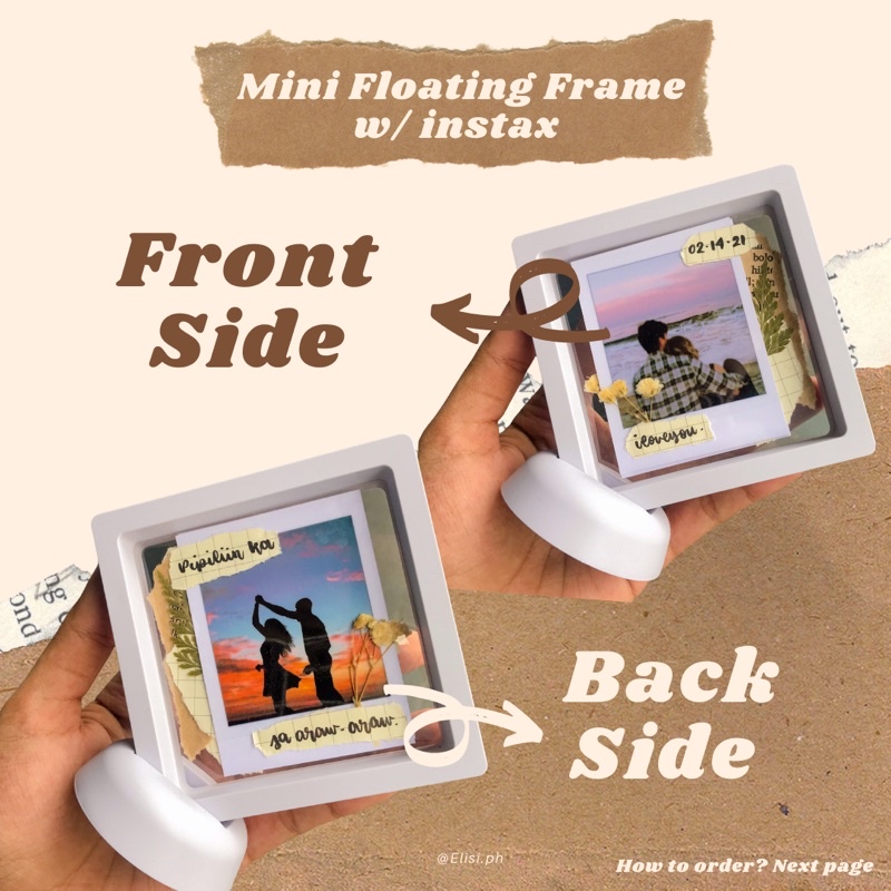 Mini floating frame w/ instax | Shopee Philippines