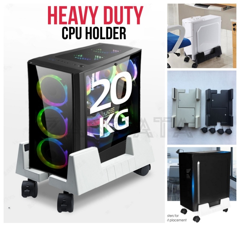 CPU Stand with Wheels Adjustable Width Computer Cart, Anti Moisture CPU ...