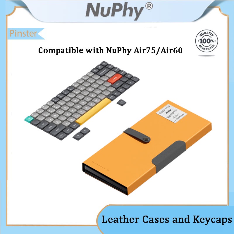 NuPhy Air75/Air60 Accessories Leather Cases and Keycaps | Shopee ...
