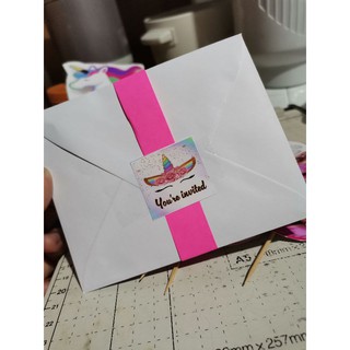 3r size Invitation card with white envelope | Shopee Philippines