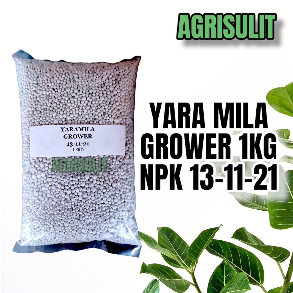 Yara Mila Grower (13-11-21+2MgO+ 0.2B)1kg | Shopee Philippines
