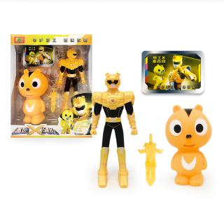 MINIFORCE X BOLT VOLT Mini Force Super Ranger Action Figure Set Kids ...