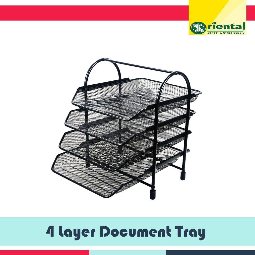 4 Layer Metal Document Tray | Shopee Philippines