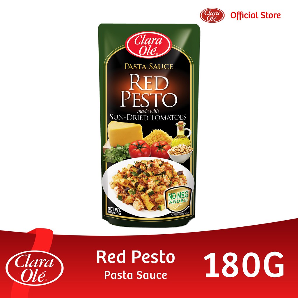 Clara Olè Red Pesto Pasta Sauce | Shopee Philippines