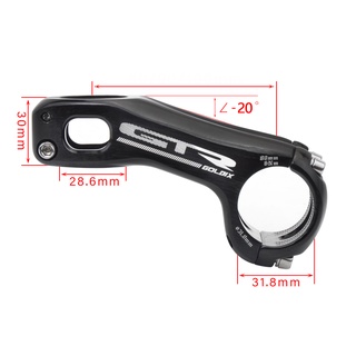 GOLDIX MTB Road Bike Stem 31.8*80/90/100mm Ultralight CNC Mountain ...