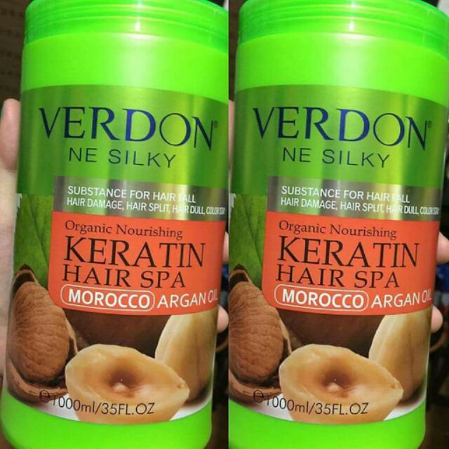 Verdon MOROCCO ARGAN OIL Keratin Hair Spa | Shopee Philippines