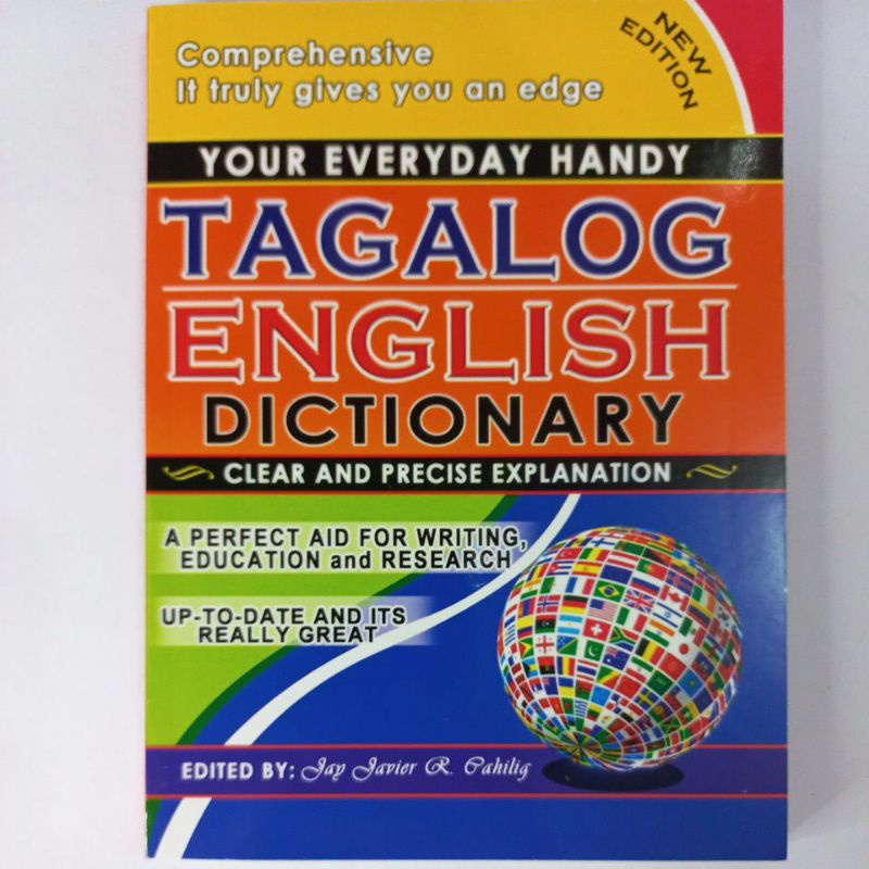 Tagalog- English Dictionary 192 Pages | Shopee Philippines