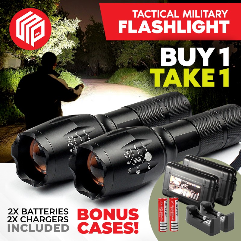 tactical flashlight - Best Prices and Online Promos - Jan 2023 | Shopee ...