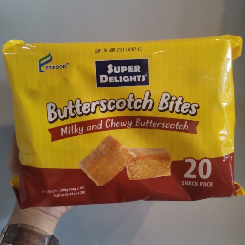 Super Delights ButterScotch/BrownieScotch 280g Pack Original | Shopee ...