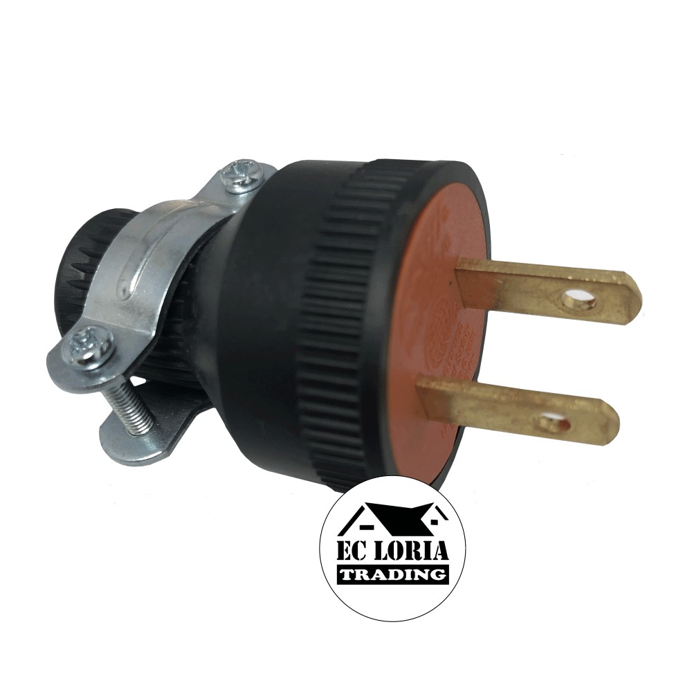Royu Male Electrical Plug with Clamp | Shopee Philippines