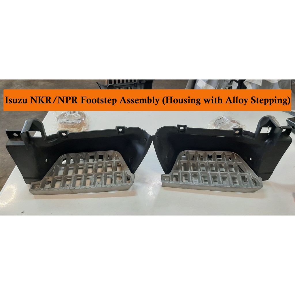 Isuzu NKR/NPR Footstep Assembly (Housing with Alloy Stepping) | Shopee ...