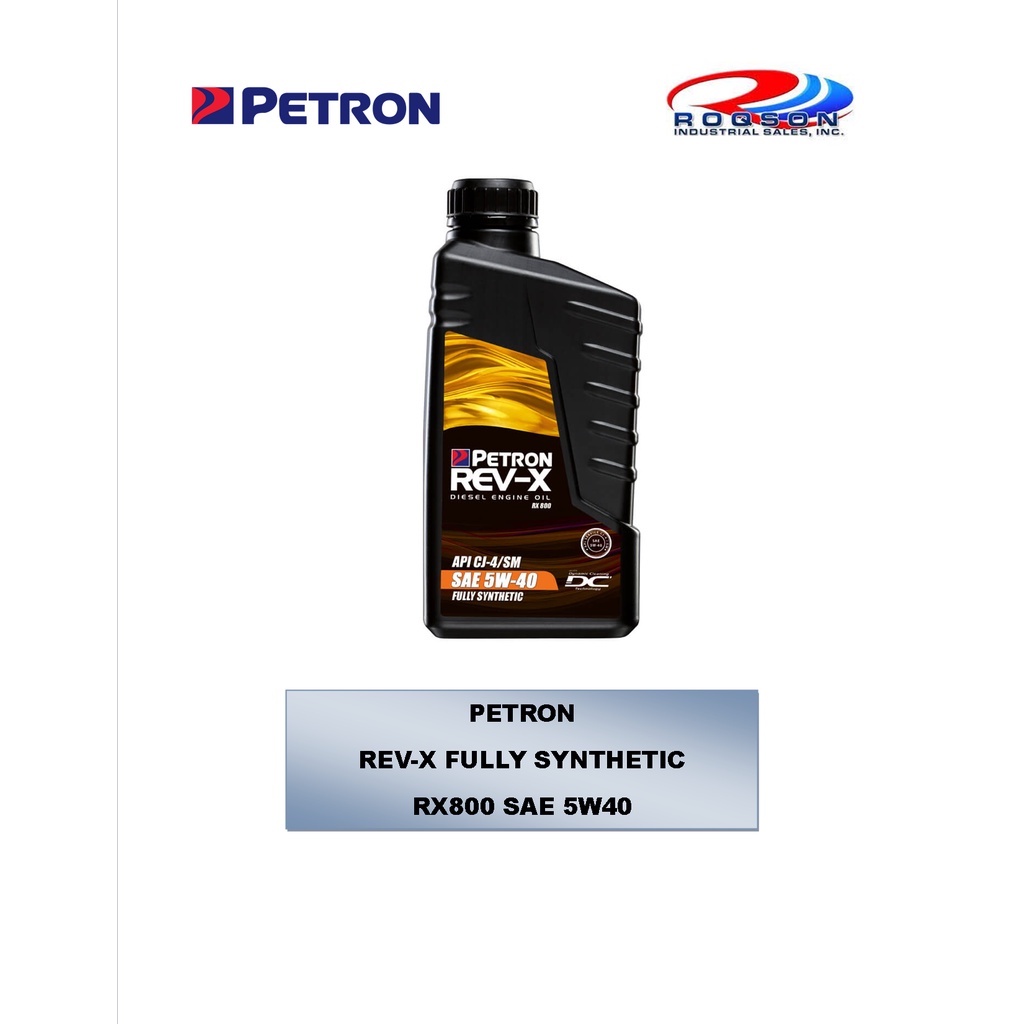 PETRON REV-X RX800 FULLY SYNTHETIC (ALL TERRAIN) DIESEL ENGINE OIL ...